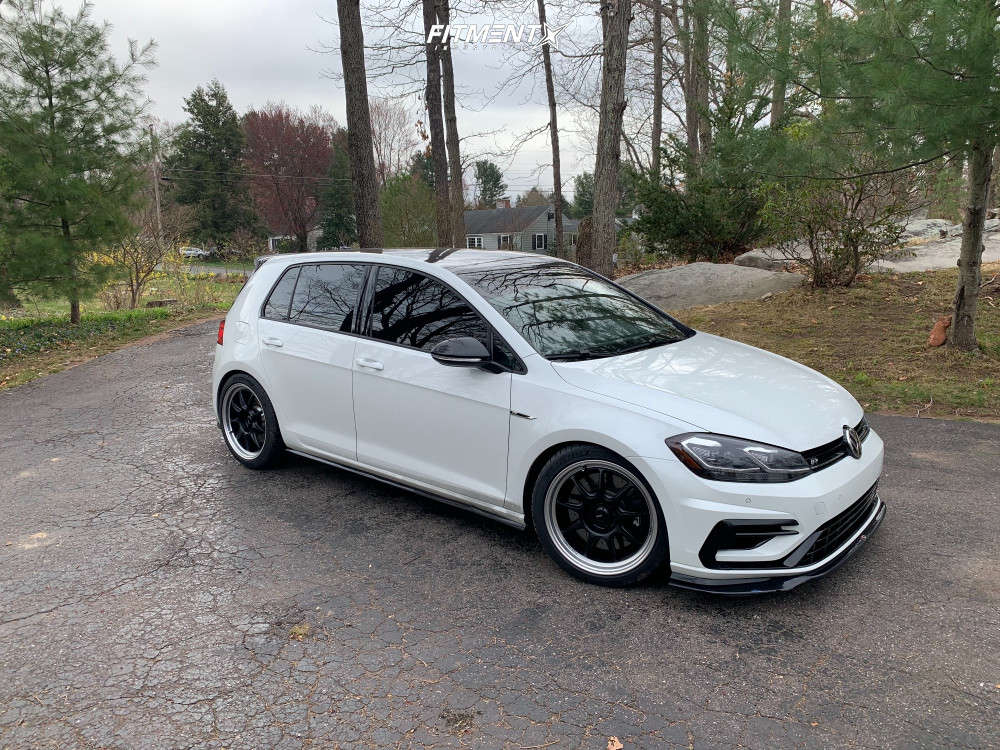 2018 Volkswagen Golf R Base with 18x8.5 Konig Countergram and Michelin ...