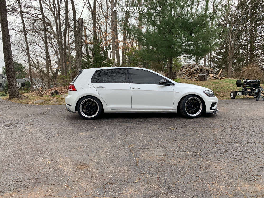 2018 Volkswagen Golf R Base with 18x8.5 Konig Countergram and Michelin ...