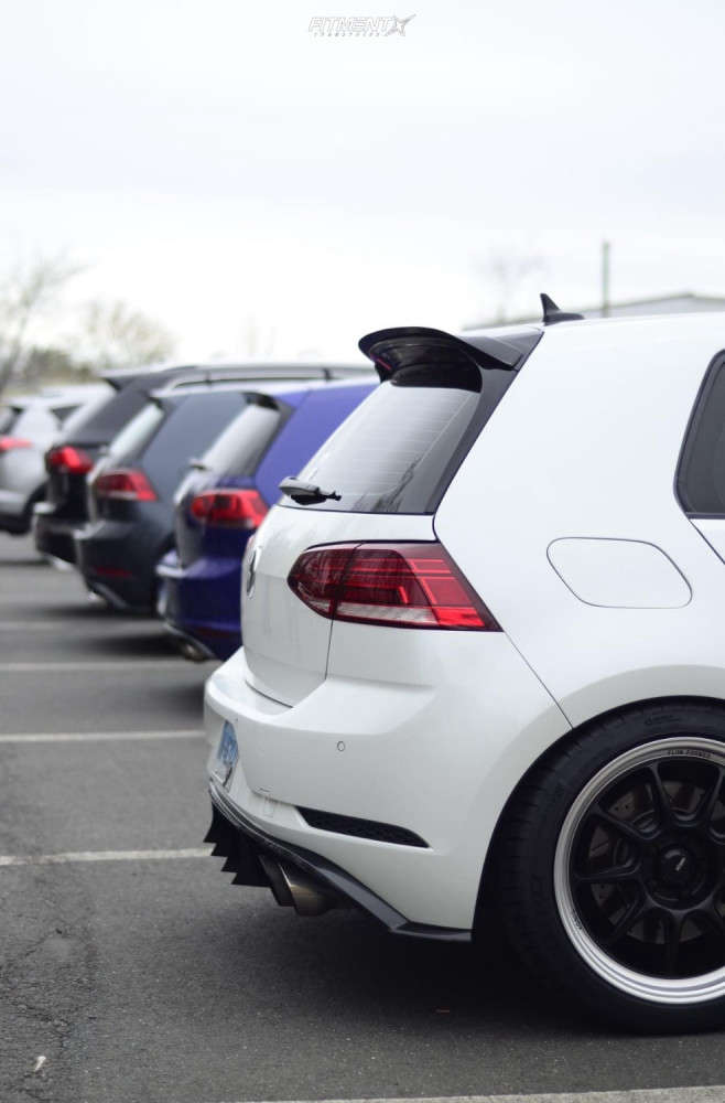 2018 Volkswagen Golf R Base with 18x8.5 Konig Countergram and Michelin ...