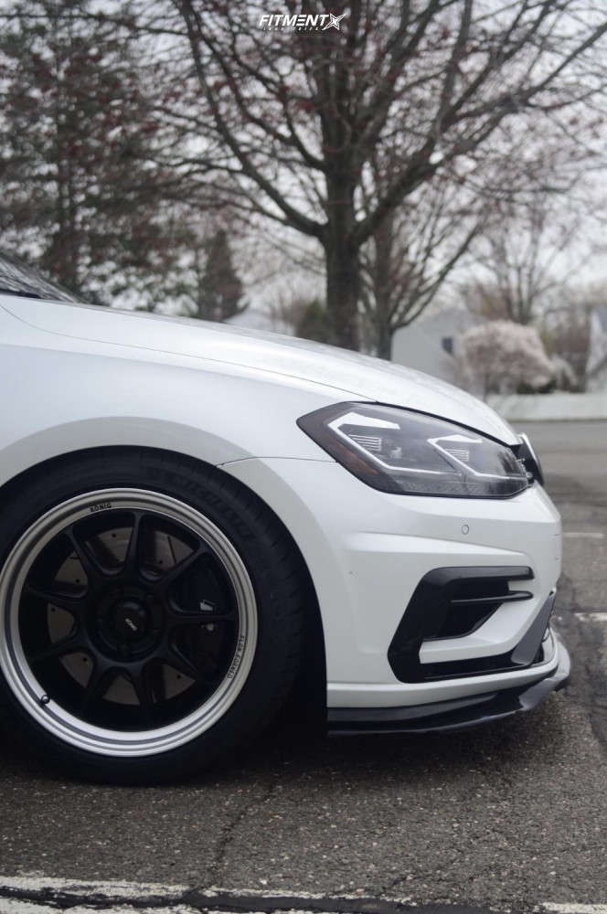 2018 Volkswagen Golf R Base with 18x8.5 Konig Countergram and Michelin ...