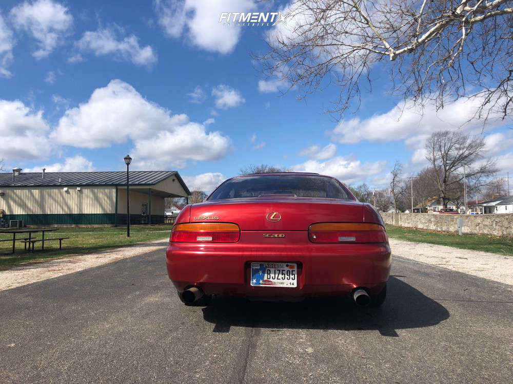 1993 Lexus SC300 Base with 18x9.5 AVID1 AV52 and Nankang 225x35 on ...