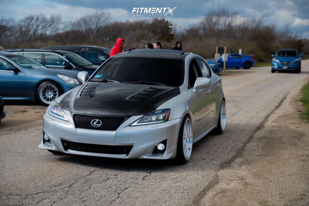 2008 Lexus IS350 Base with 19x9.5 ESR Sr01 and Federal 225x35 on ...