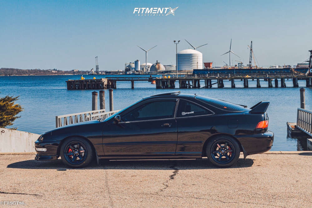 2001 Acura Integra LS with 15x8 Gram Lights 57dr and Nitto 205x50 on ...