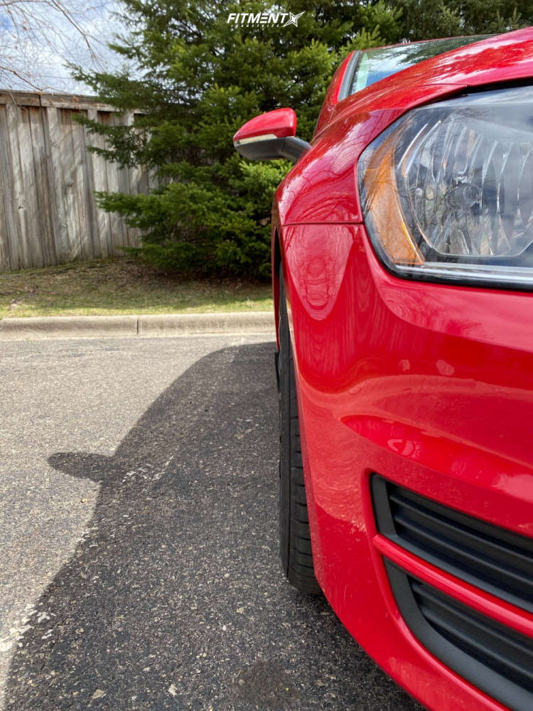 2015 Volkswagen Golf S with 17x8 Motegi Mr118 and Continental 225x45 on ...