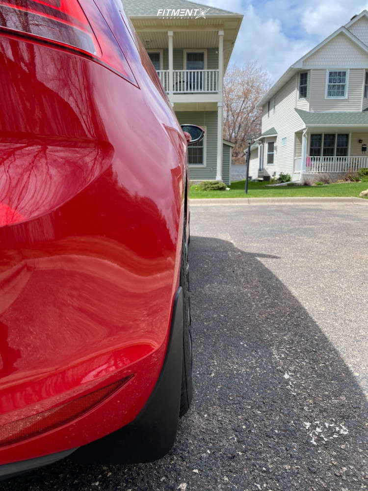 2015 Volkswagen Golf S with 17x8 Motegi Mr118 and Continental 225x45 on ...