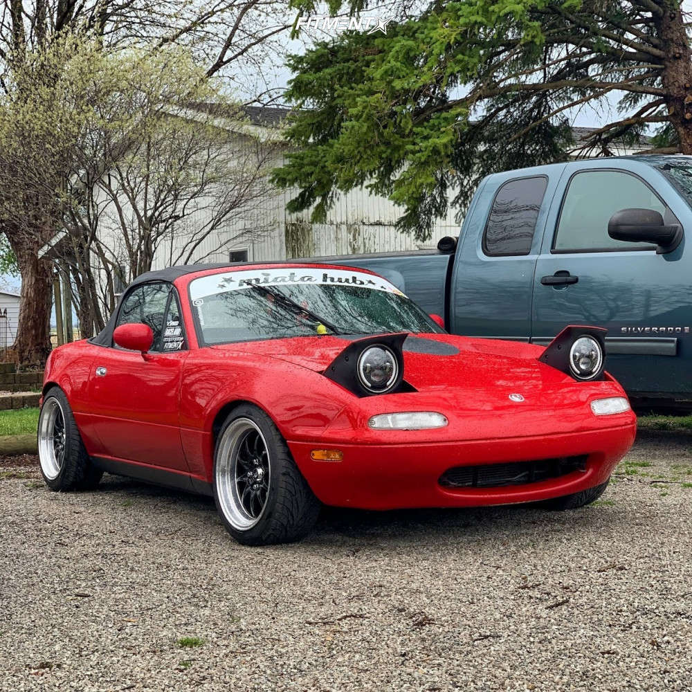 1996 Mazda Miata Base with 16x8 MST Mt11 and Federal 215x40 on ...