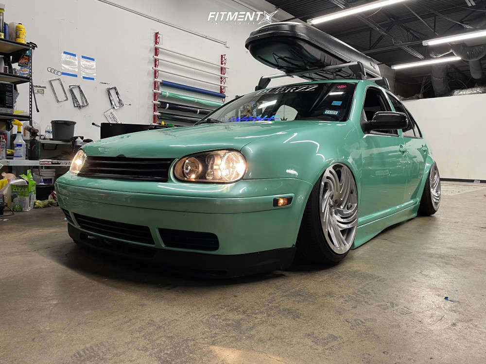 2000 Volkswagen Jetta GLS with 18x8.5 WatercooledIND Sb10 and Nankang ...