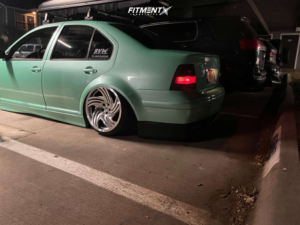 2000 Volkswagen Jetta GLS with 18x8.5 WatercooledIND Sb10 and Nankang ...