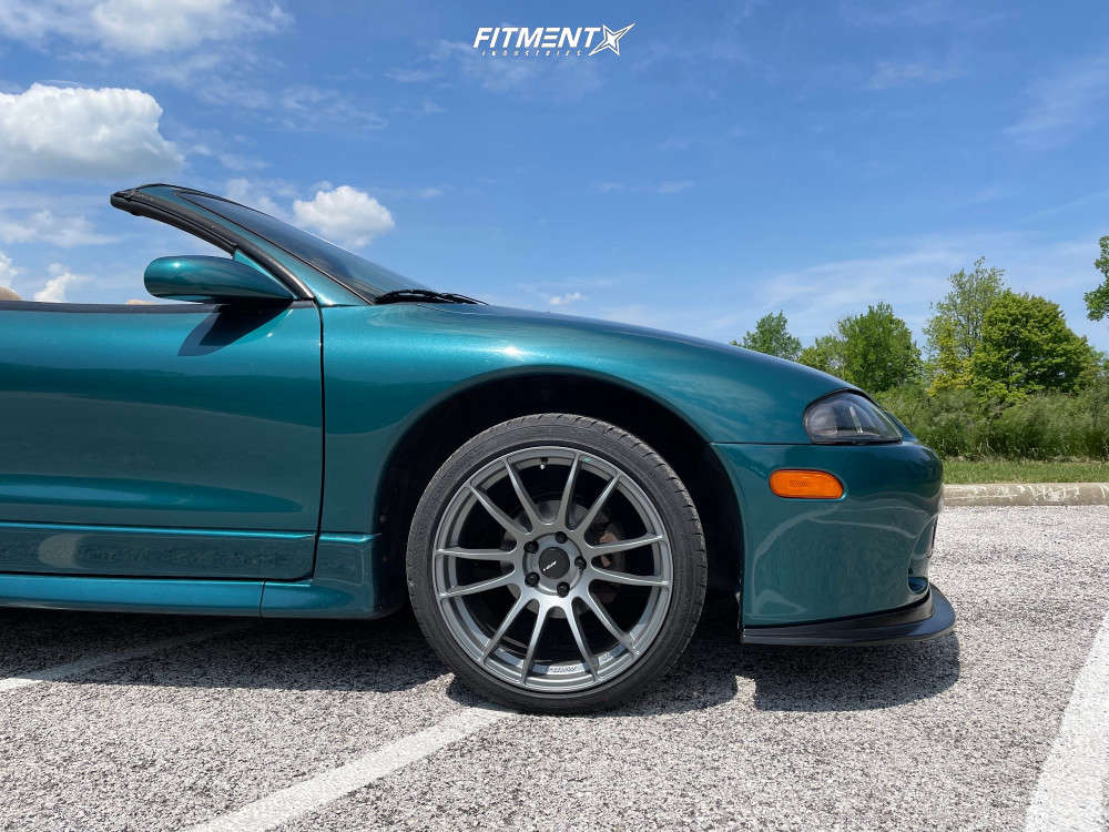 1997 Mitsubishi Eclipse Spyder GS with 18x8.5 AVID1 AV20 and Vercelli ...