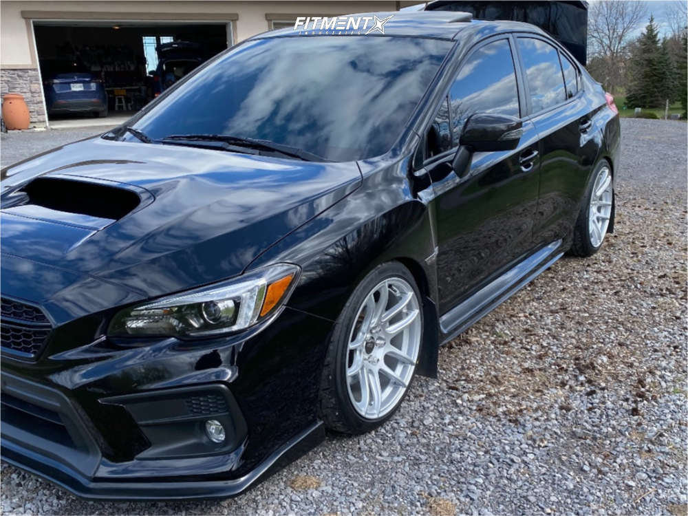 2019 Subaru WRX Sport-tech with 18x9.5 ESR Cs8 and Firestone 255x35 on ...