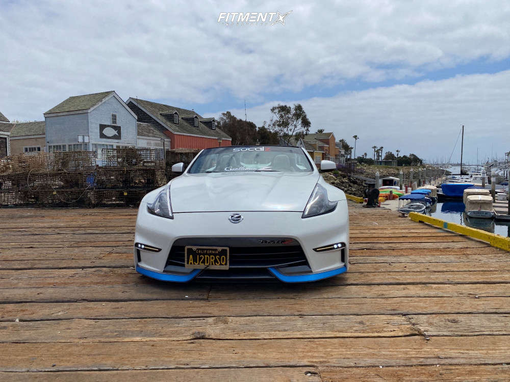 2012 Nissan 370Z Touring with 19x9.5 Rays Engineering 57dr and Kumho ...