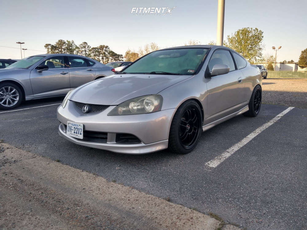 2005 Acura RSX Type-S with 18x8.5 Enkei Rpf1 and Nitto 235x40 on Coilovers | 1649740 | Fitment ...