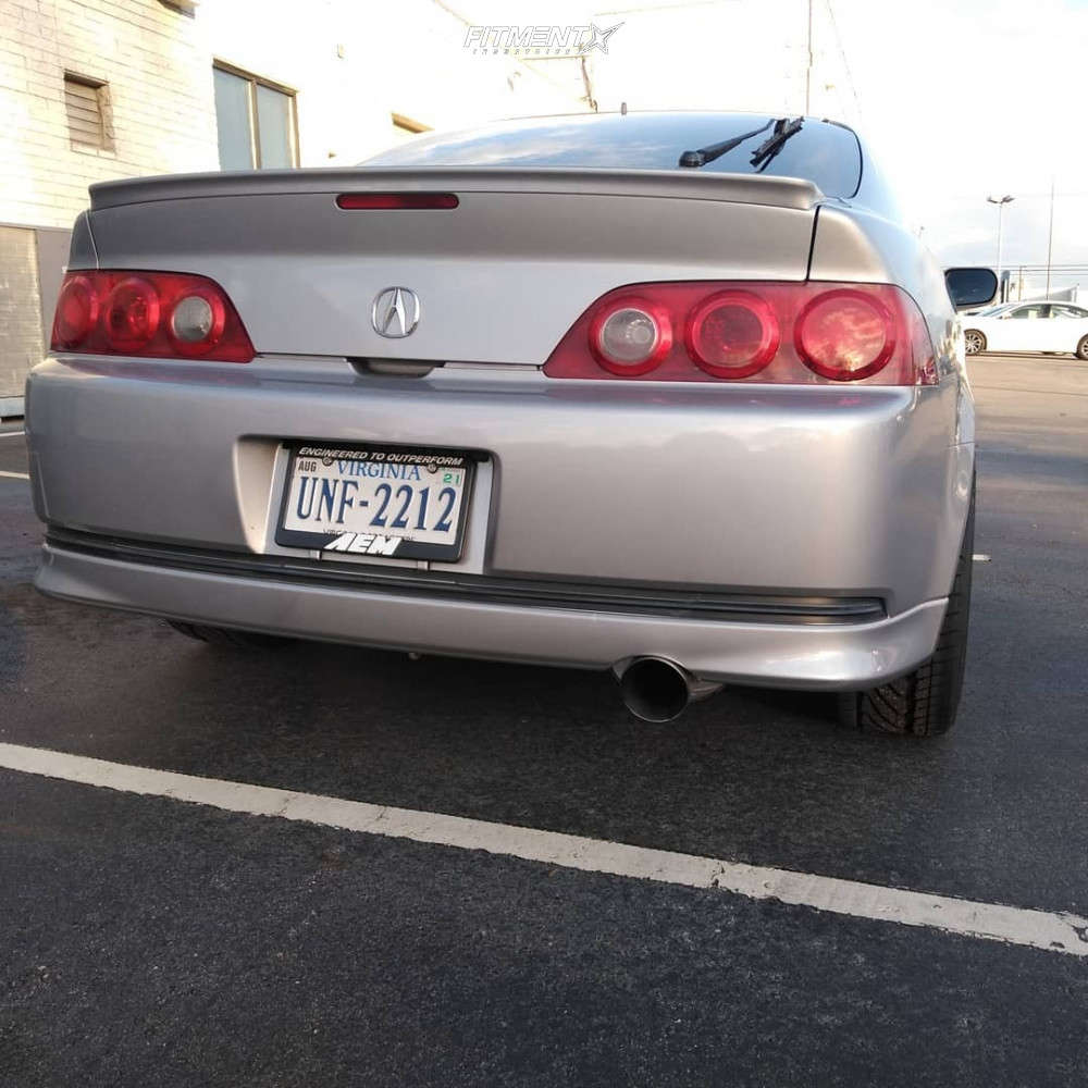 2005 Acura RSX Type-S with 18x8.5 Enkei Rpf1 and Nitto 235x40 on Coilovers | 1649740 | Fitment ...