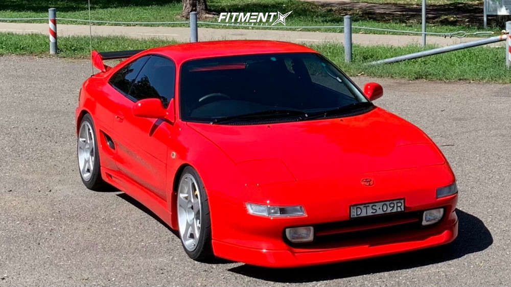 1995 Toyota MR2 Turbo with 17x8 Work Ewing and Toyo Tires 205x40 on ...