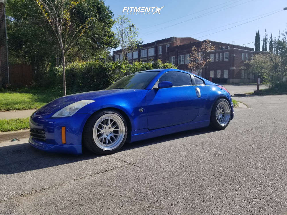 2007 Nissan 350Z Touring with 18x9.5 Aodhan Ds06 and Falken 245x40 on ...