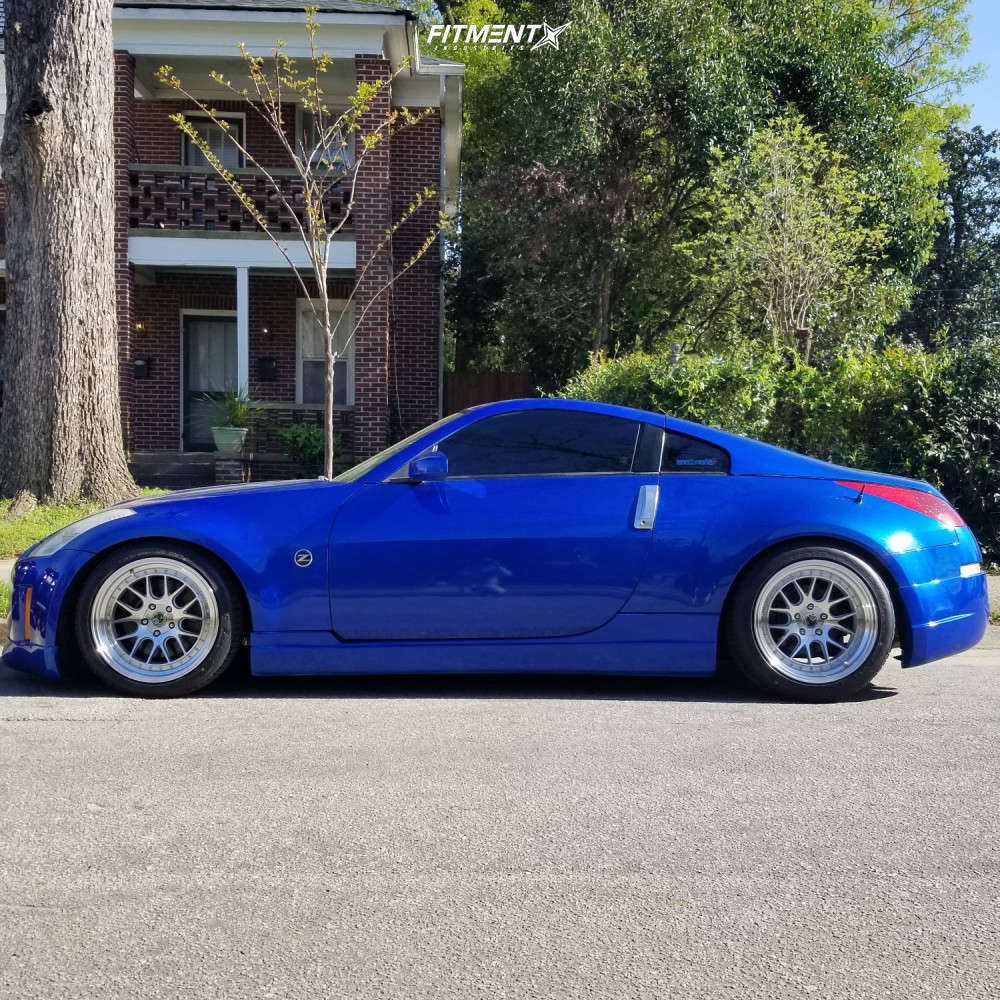 2007 Nissan 350Z Touring with 18x9.5 Aodhan Ds06 and Falken 245x40 on ...