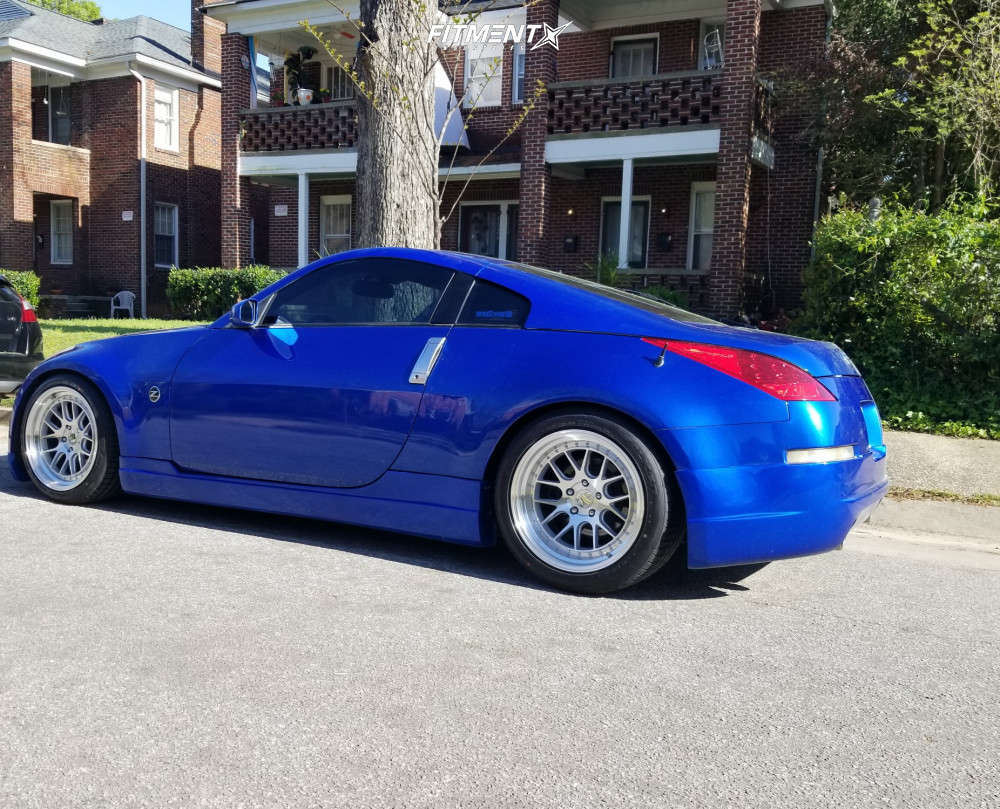2007 Nissan 350Z Touring with 18x9.5 Aodhan Ds06 and Falken 245x40 on ...