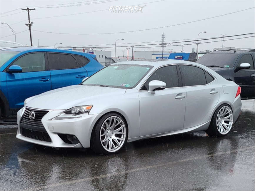 2014 Lexus IS350 Base with 19x9.5 ESR Sr12 and Nankang 235x35 on Stock ...