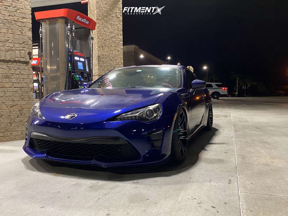 2017 Toyota 86 Base with 18x9.5 ESR Cs8 and Falken 245x35 on Coilovers ...