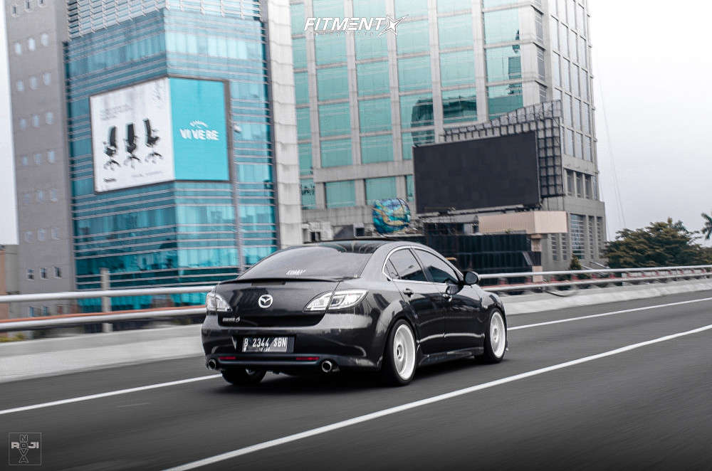 2012 Mazda 6 GT with 18x8 Desmond Regamaster and Accelera 235x45 on ...