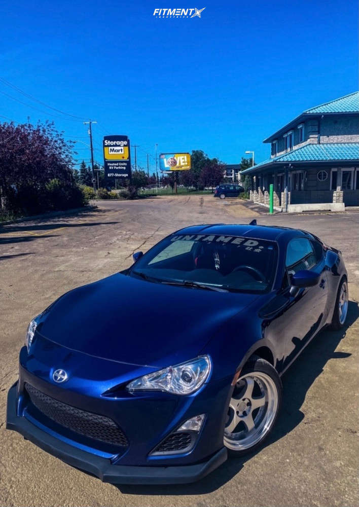 2016 Scion FR-S Base with 18x9.5 Aodhan Ah03 and Zenna 245x40 on Stock ...