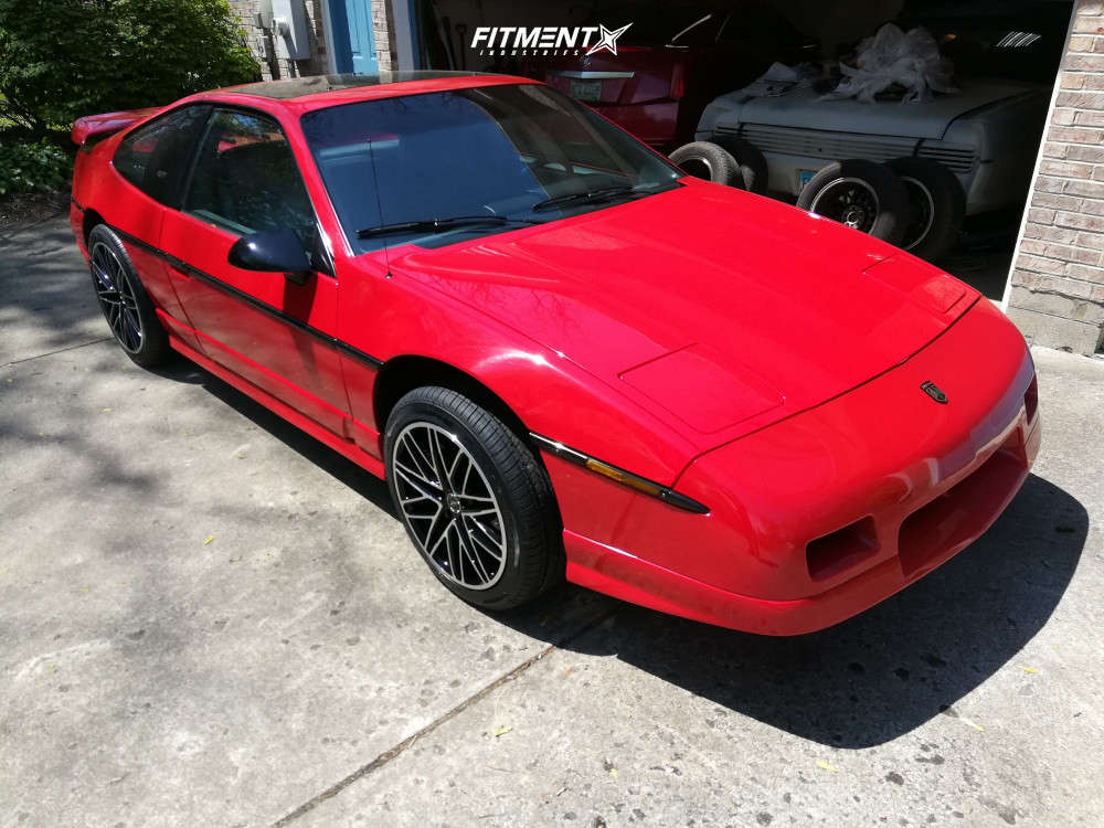 1988 Pontiac Fiero GT with 17x8 Platinum Atonement and Westlake 225x45 ...