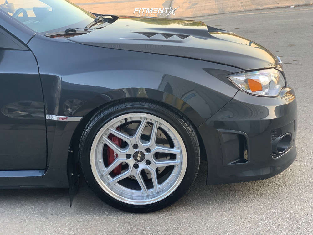 2013 Subaru Impreza WRX STI Limited with 18x9.5 ESR Cs15 and Kenda ...