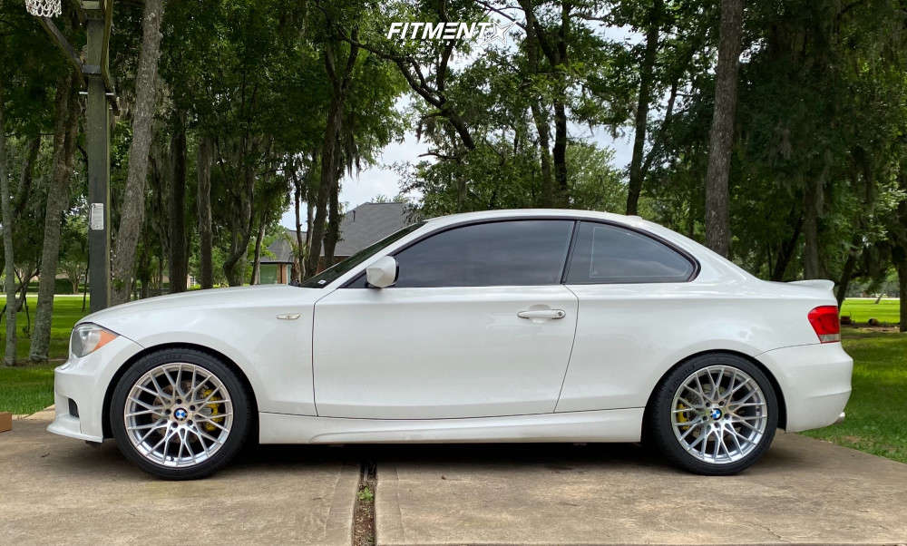 2012 BMW 128i Base with 18x8.5 Versus Racing Vs442 and Michelin 235x40 ...