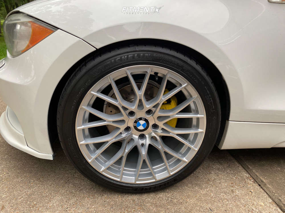 2012 BMW 128i Base with 18x8.5 Versus Racing Vs442 and Michelin 235x40 ...