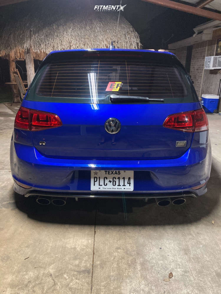 2015 Volkswagen Golf R Base with 18x8.5 Work Vs Xx and Firestone 225x40 ...