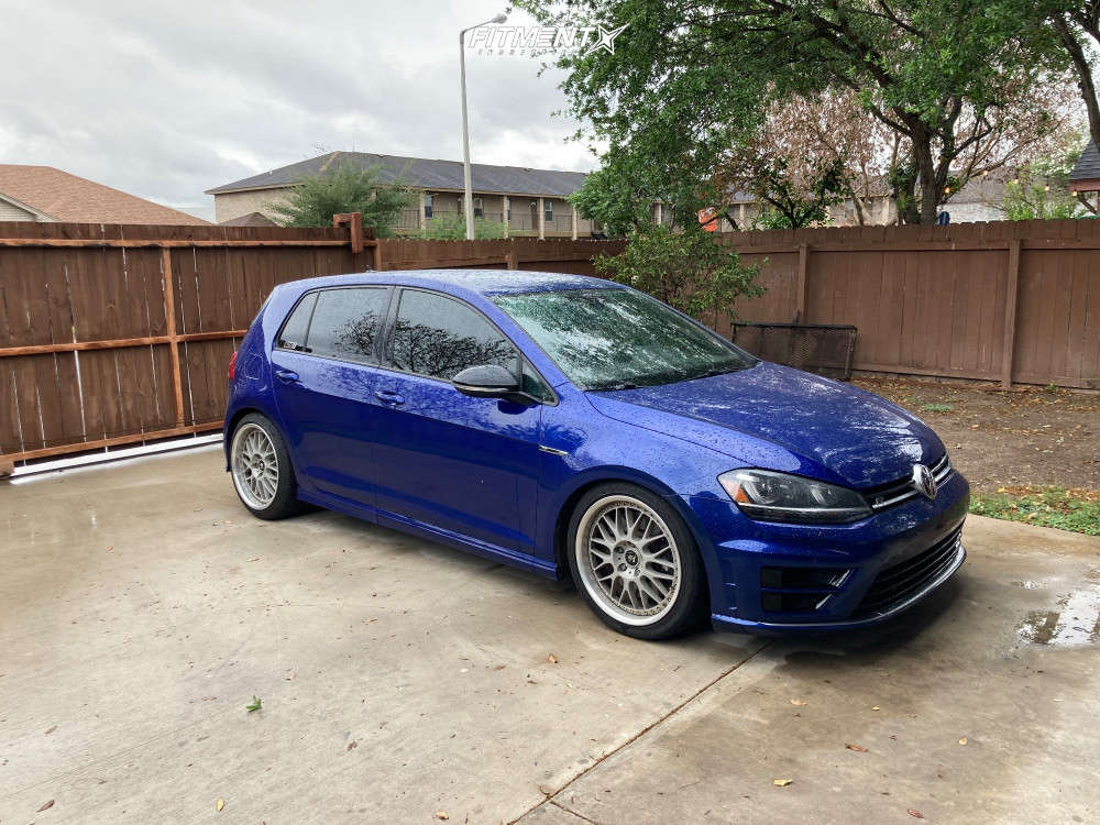 2015 Volkswagen Golf R Base with 18x8.5 Work Vs Xx and Firestone 225x40 ...