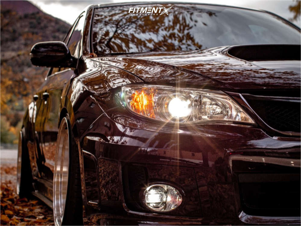 2012 Subaru WRX STI Base with 18x9.5 ESR Sr05 and Federal 225x35 on Air Suspension | 1660829 ...