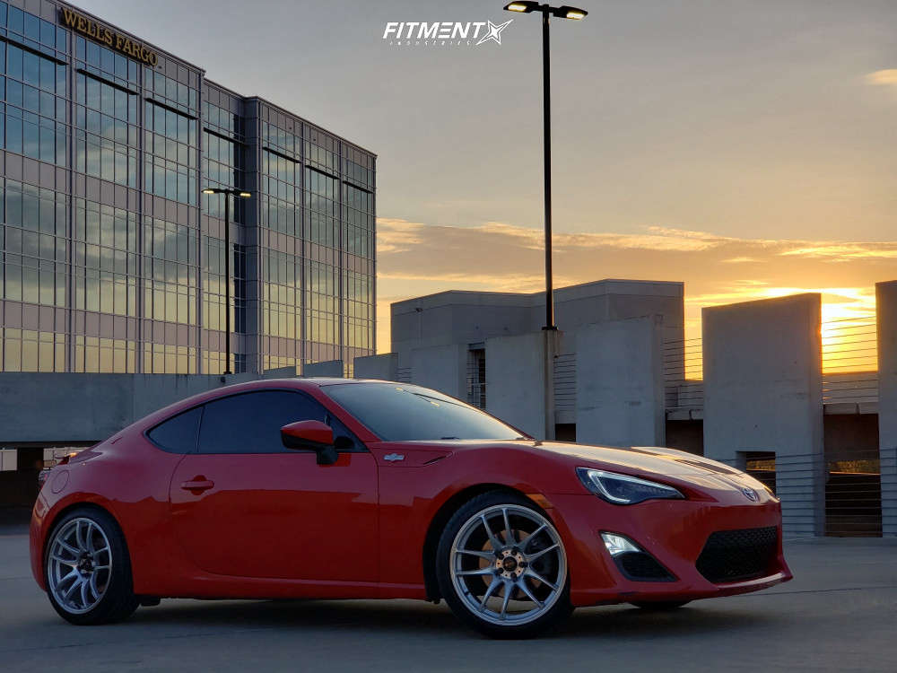 2014 Scion FR-S Base with 18x8.5 Vors Tr4 and General 225x40 on ...