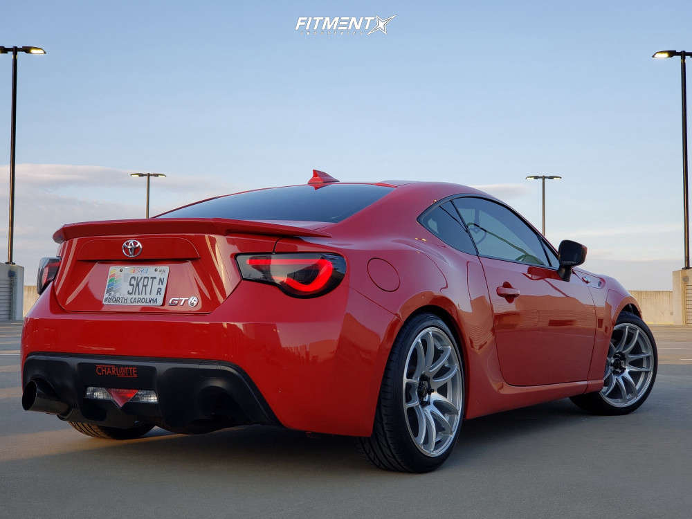 2014 Scion FR-S Base with 18x8.5 Vors Tr4 and General 225x40 on ...