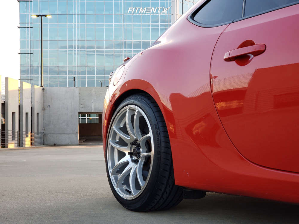 2014 Scion FR-S Base with 18x8.5 Vors Tr4 and General 225x40 on ...