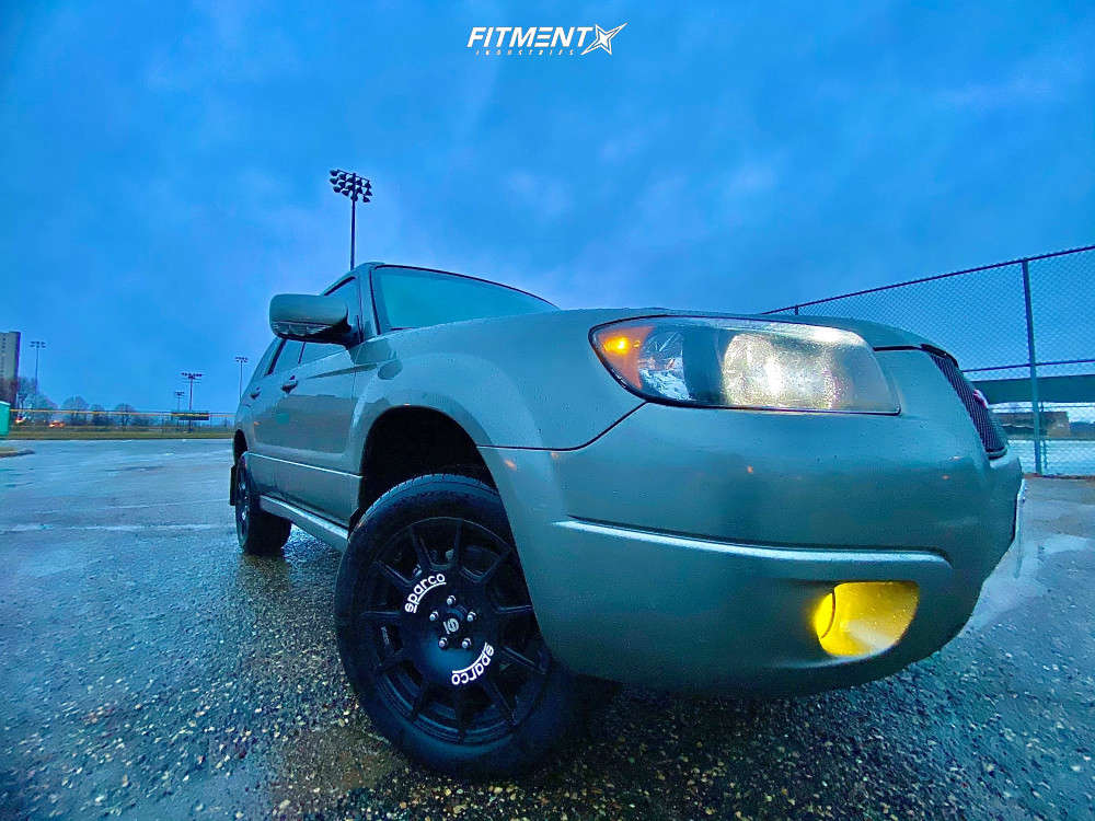 2006 Subaru Forester XT Limited with 17x7.5 Sparco Terra and ...