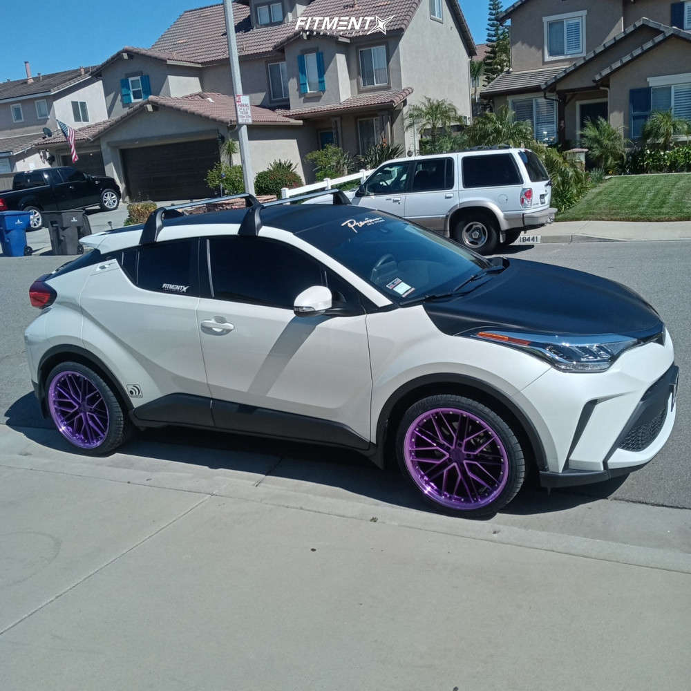 2020 Toyota C-HR LE with 20x9 XXR 571 and Achilles 235x35 on Stock ...