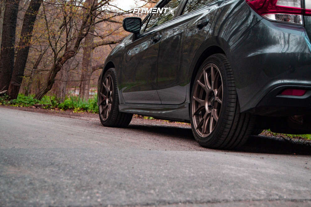 2018 Subaru Impreza Sport with 18x8.5 Konig Ampliform and Toyo Tires ...