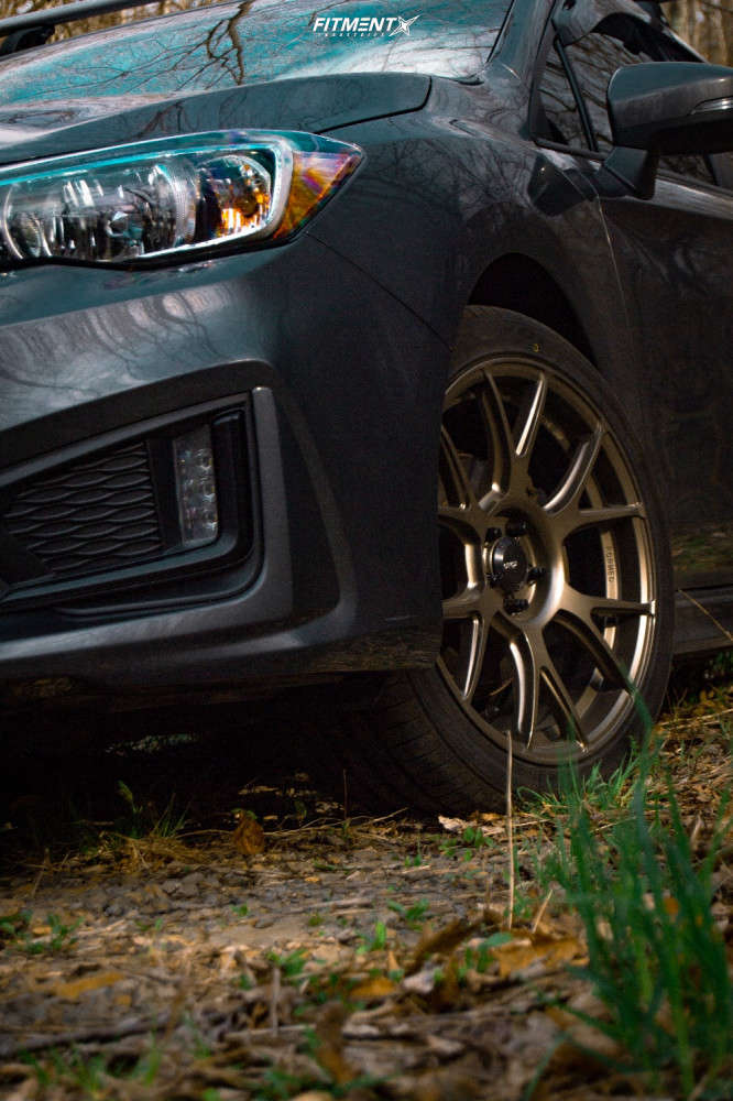 2018 Subaru Impreza Sport with 18x8.5 Konig Ampliform and Toyo Tires ...