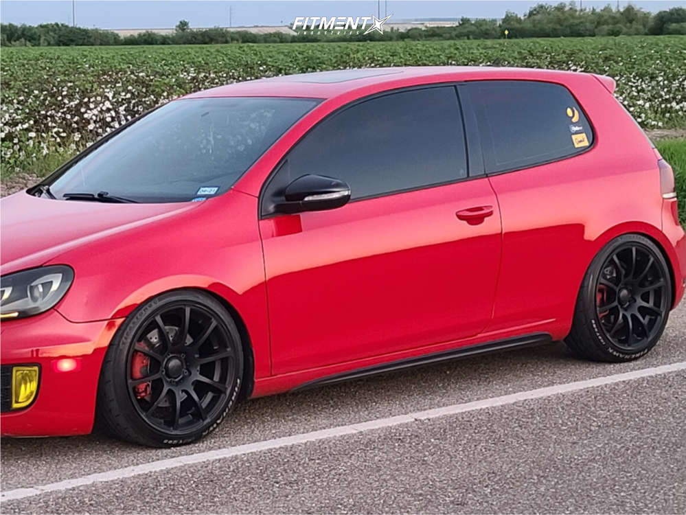 2010 Volkswagen GTI Base with 18x8.5 VMR V701 and Firestone 225x40 on ...