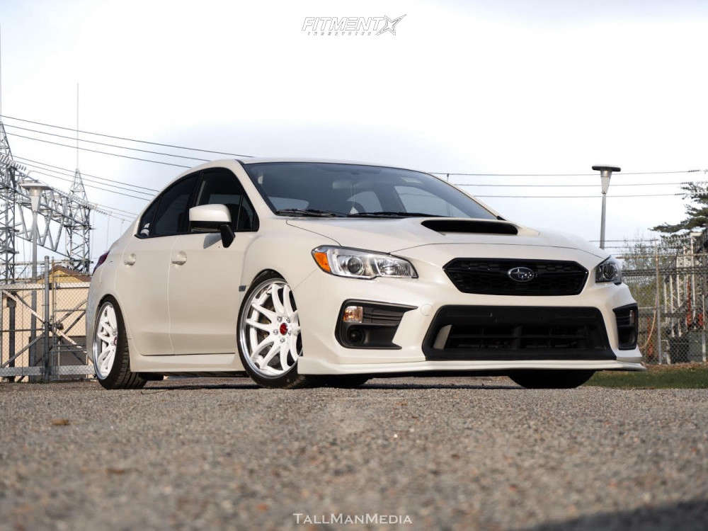 2020 Subaru WRX Base with 18x9.5 Work Emotion Cr 2p and Sailun 225x40 ...