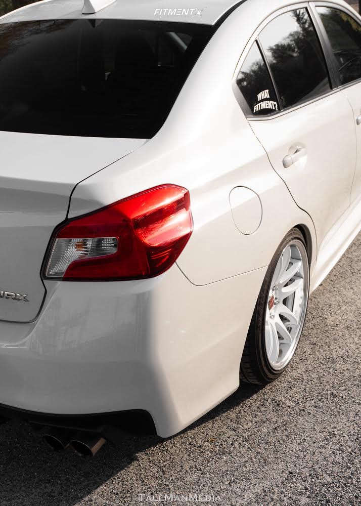 2020 Subaru WRX Base with 18x9.5 Work Emotion Cr 2p and Sailun 225x40 ...