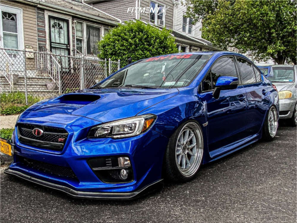 2017 Subaru WRX STI Sport-tech with 18x9.5 Aodhan Ds08 and Federal ...