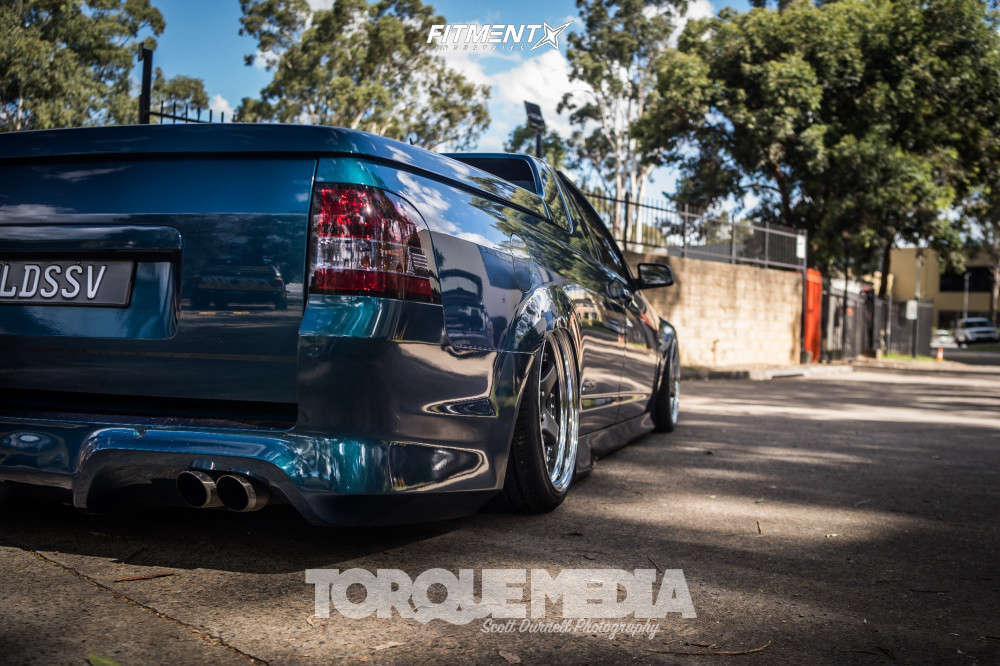 2008 Holden Commodore Base with 19x9.5 Work Gt5 and Achilles 245x35 on ...