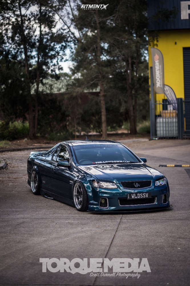 2008 Holden Commodore Base with 19x9.5 Work Gt5 and Achilles 245x35 on ...