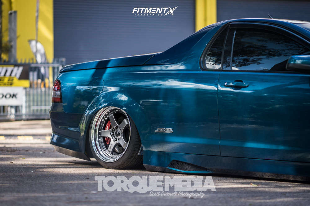 2008 Holden Commodore Base with 19x9.5 Work Gt5 and Achilles 245x35 on ...