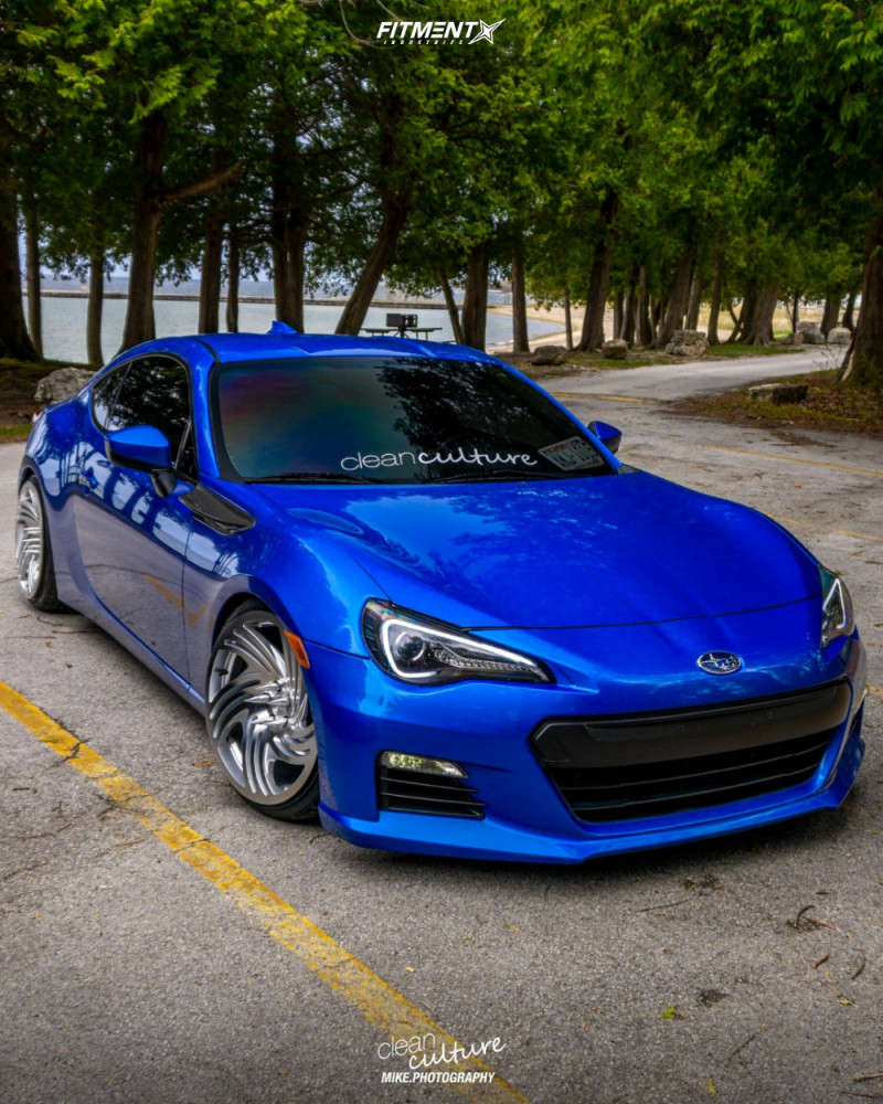 2014 Subaru BRZ Premium with 18x9.5 WatercooledIND Sb10 and Nitto ...