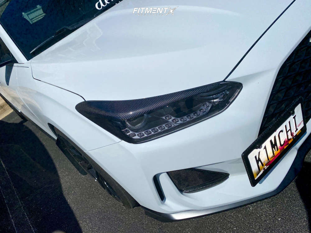 2019 Hyundai Veloster Turbo with 18x8 Helo He907 and Nexen 225x40 on ...