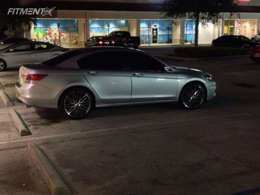 2011 Honda Accord LX with 20x8.5 TSW Croft and Hankook 245x35 on Stock ...