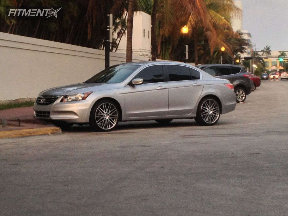 2011 Honda Accord LX with 20x8.5 TSW Croft and Hankook 245x35 on Stock ...